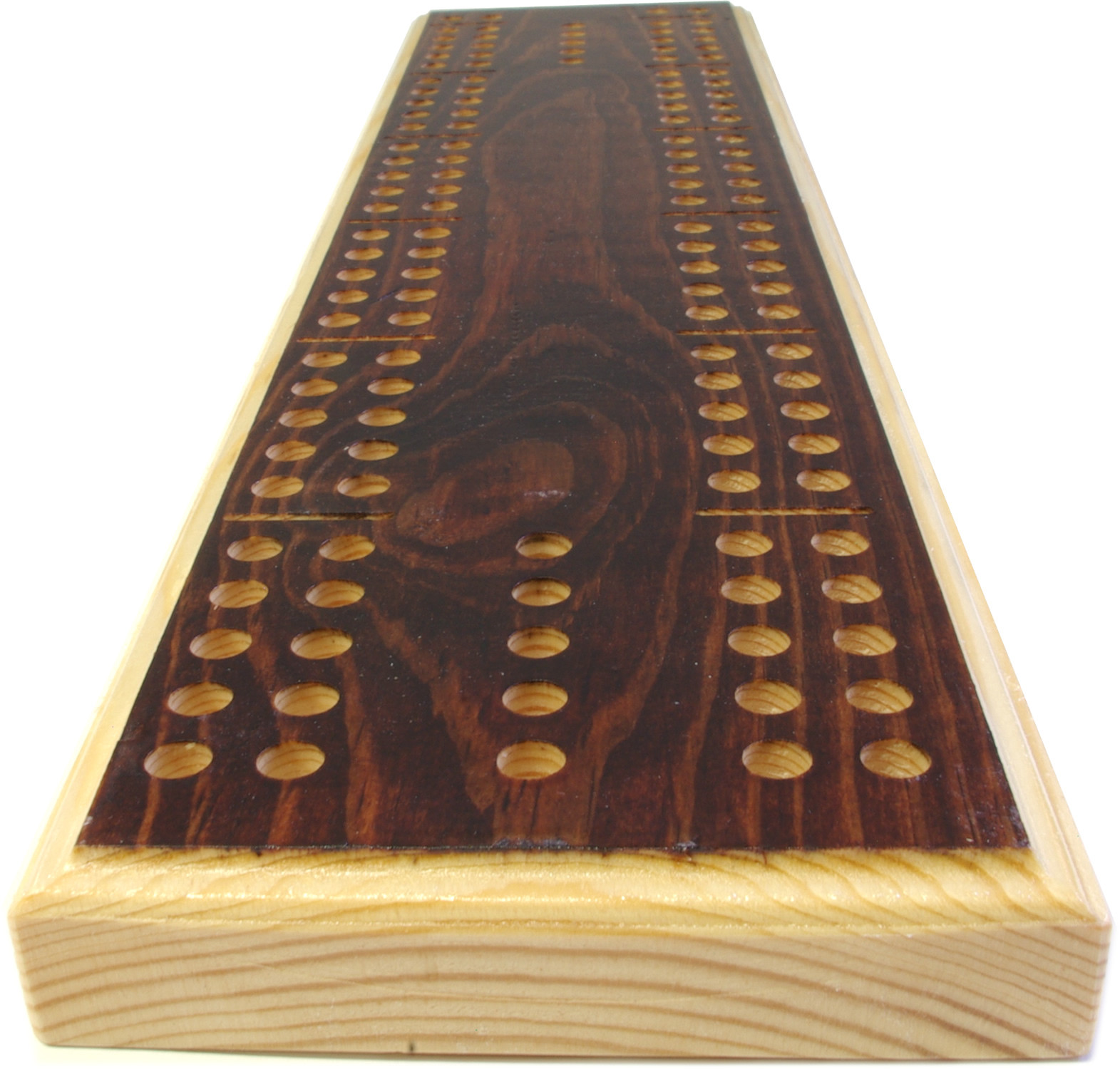 Low vision, tactile wooden cribbage board - Cribbage boards ...