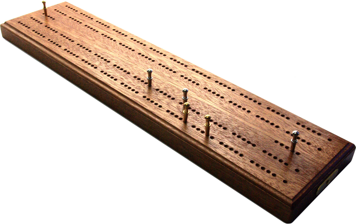 Competition size British wooden cribbage board - Cribbage boards ...